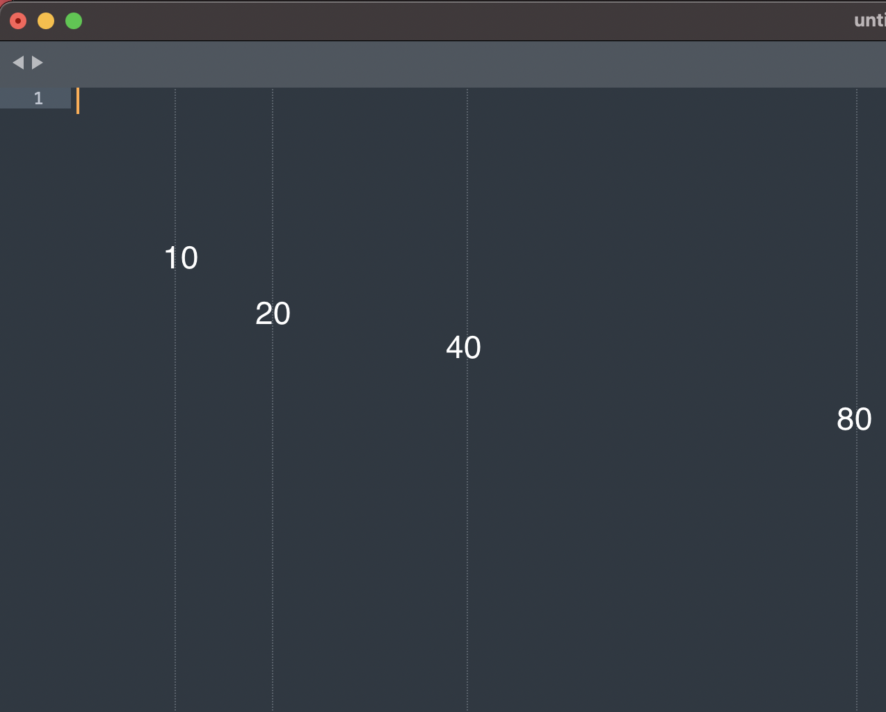 How To Add Multiple Rulers In Sublime Text Code2care